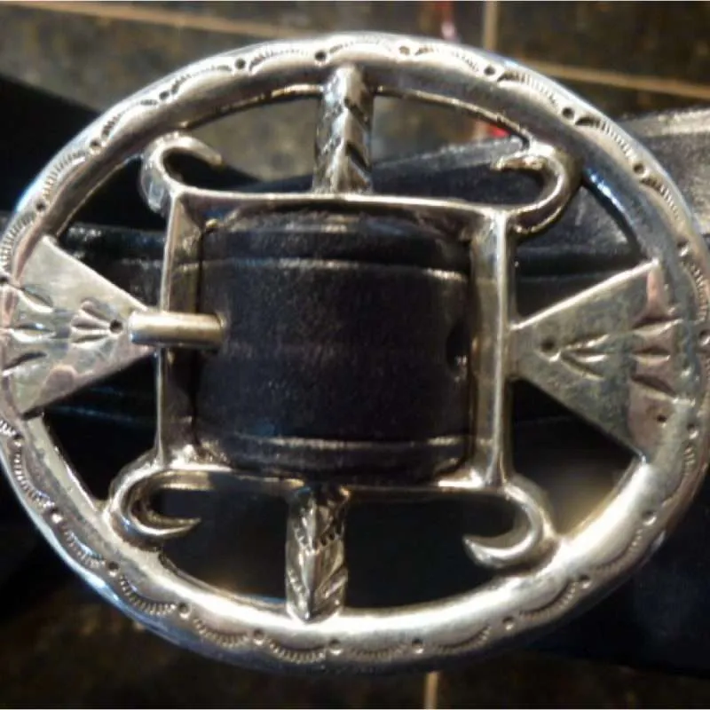 Curly Bill Buckle - Wm Brown Holster Co.